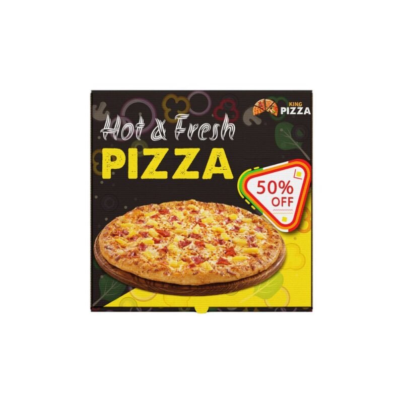 Custom Printed Pizza Box | MOQ 1000 - thinkFair Print Pack