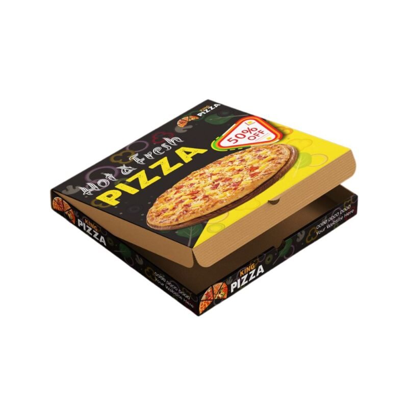 Custom Printed Pizza Box | MOQ 1000 - thinkFair Print Pack